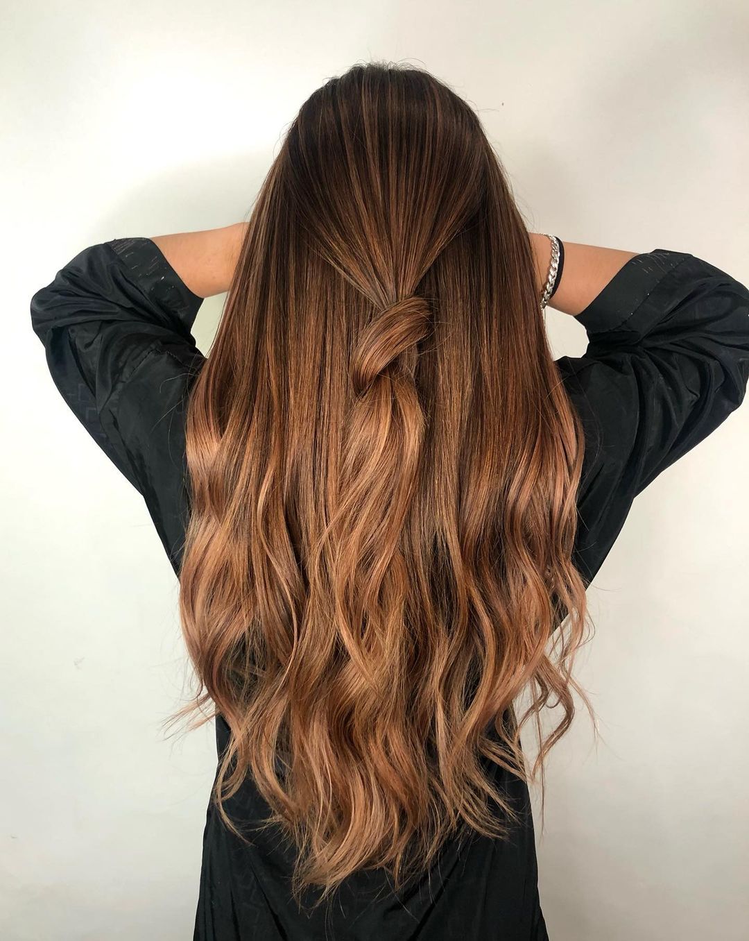 Caramel Brown Hair Natural Coloring